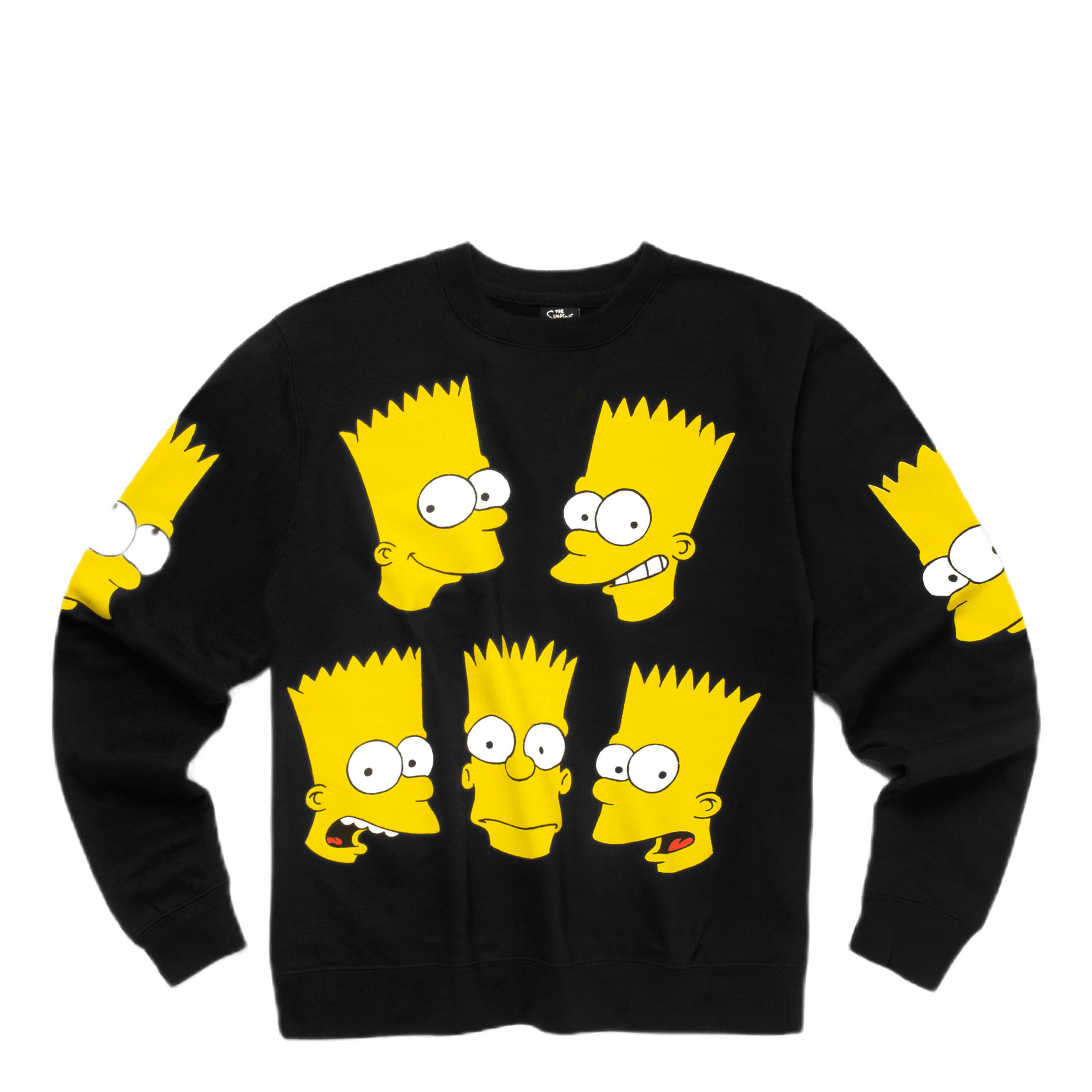 Chinatown Market X Simpsons Classic Bart Crew N Black – Brandosa.com