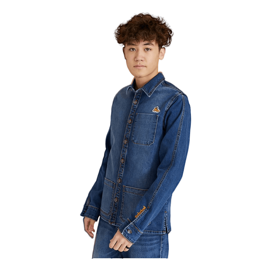 Timberland The Iconic Overshirt 725 Double Stone – Brandosa.com