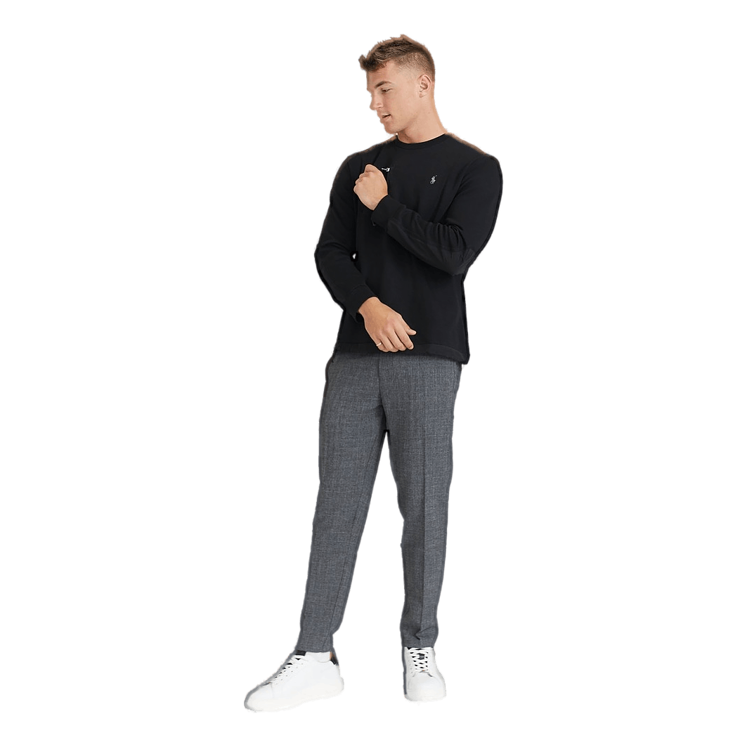 Polo Ralph Lauren Double Knit Cvs Sweater 001 Polo Black – Brandosa.com