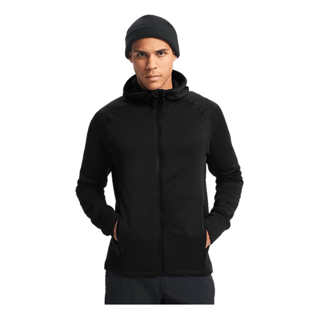 Studio Total Tech Zip Hood Black – Brandosa.com