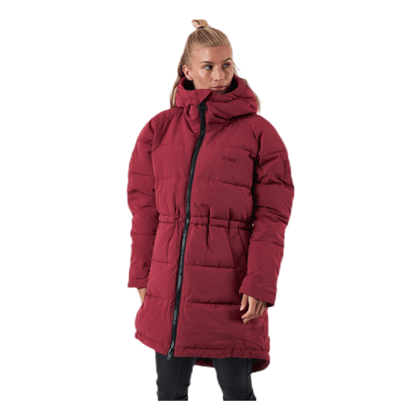 Svea Hourglass Puffer Jacket Red – Brandosa.com