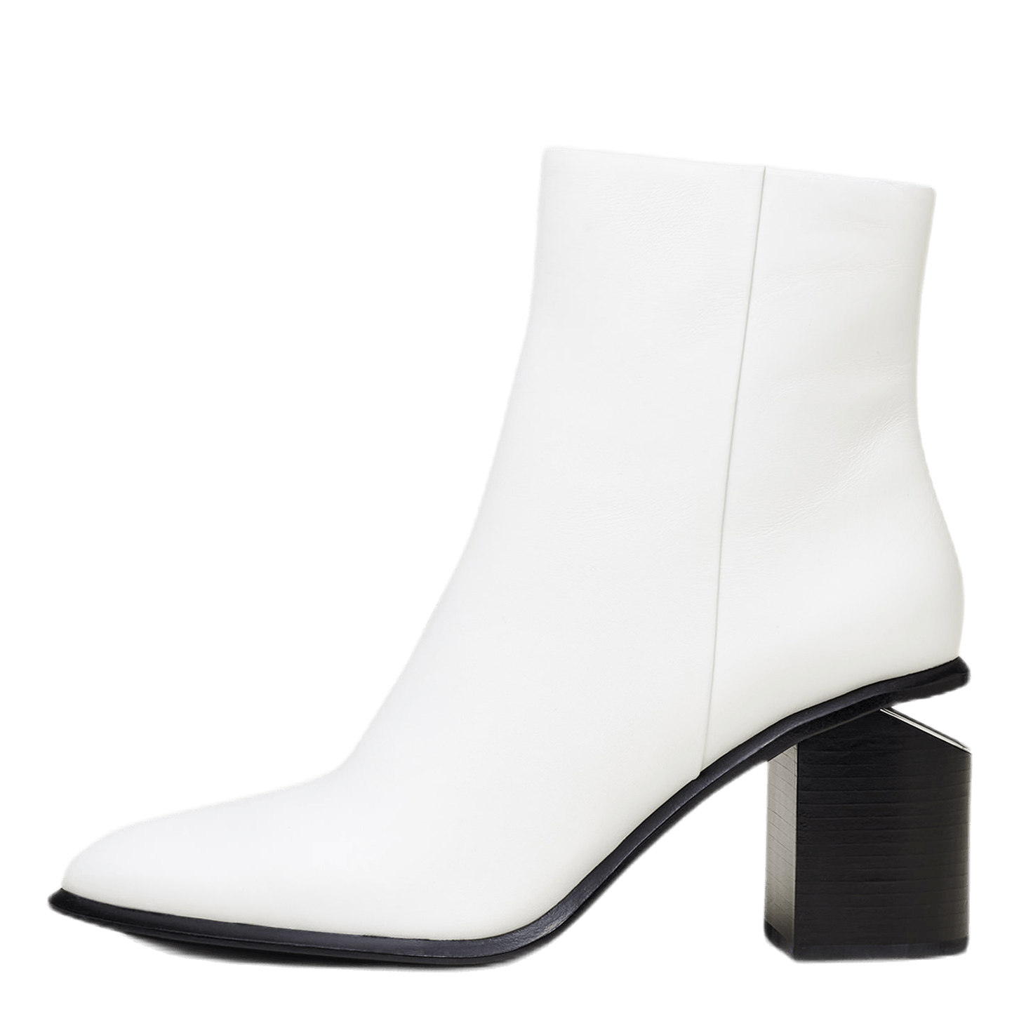 Alexander Wang Anna Mid Heel Bootie White – Brandosa.com