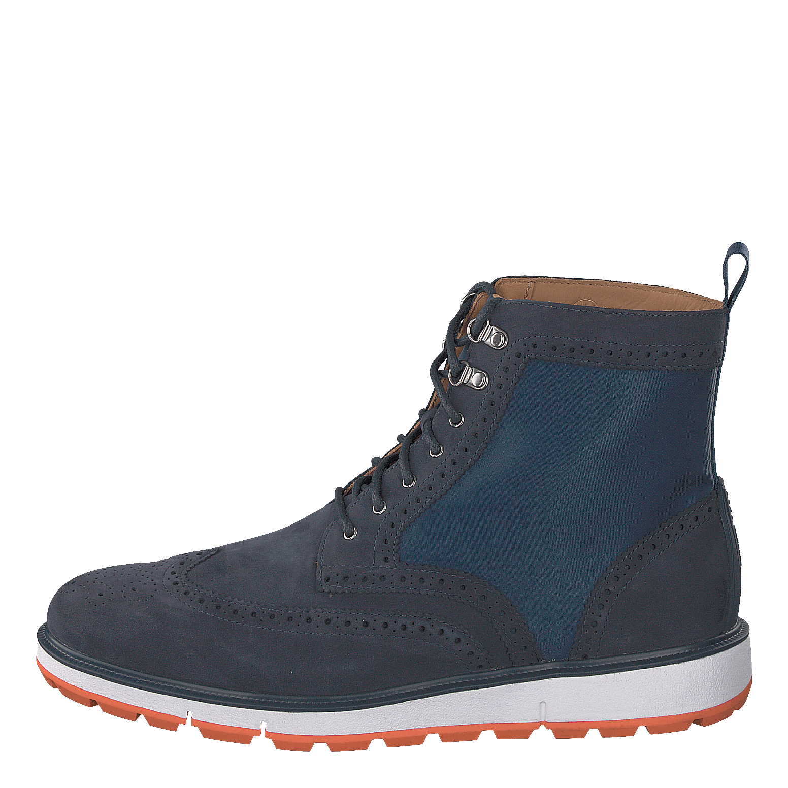 Swims Motion Wing Tip Boot Navy/orange – Brandosa.com