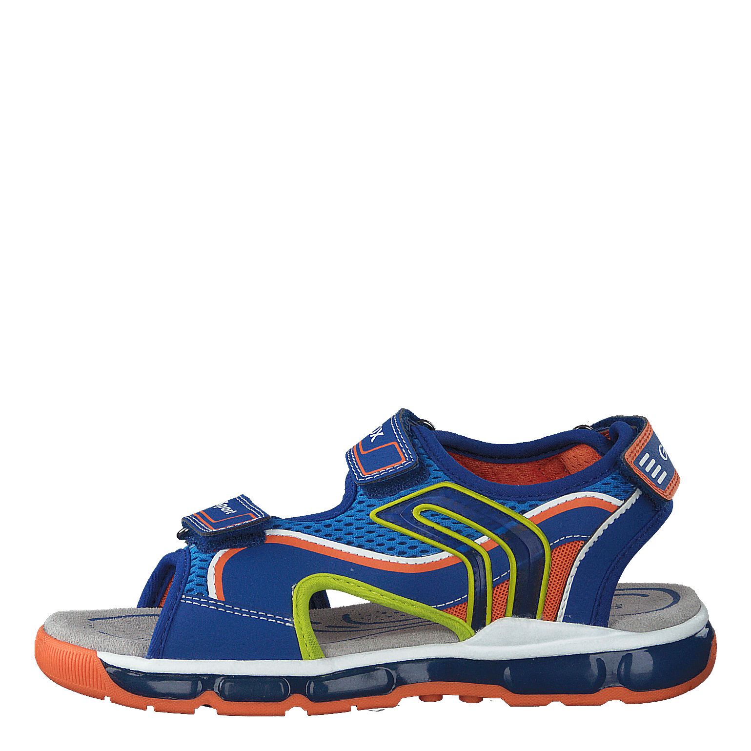 Geox J Sandal Android Boy Royal/orange – Brandosa.com