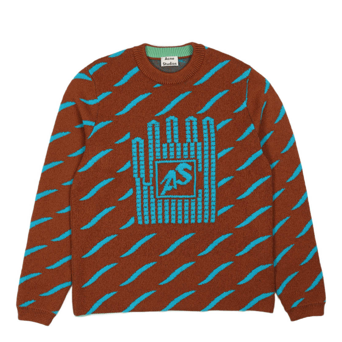 Acne Studios Kester Jacquard Brown – Brandosa.com