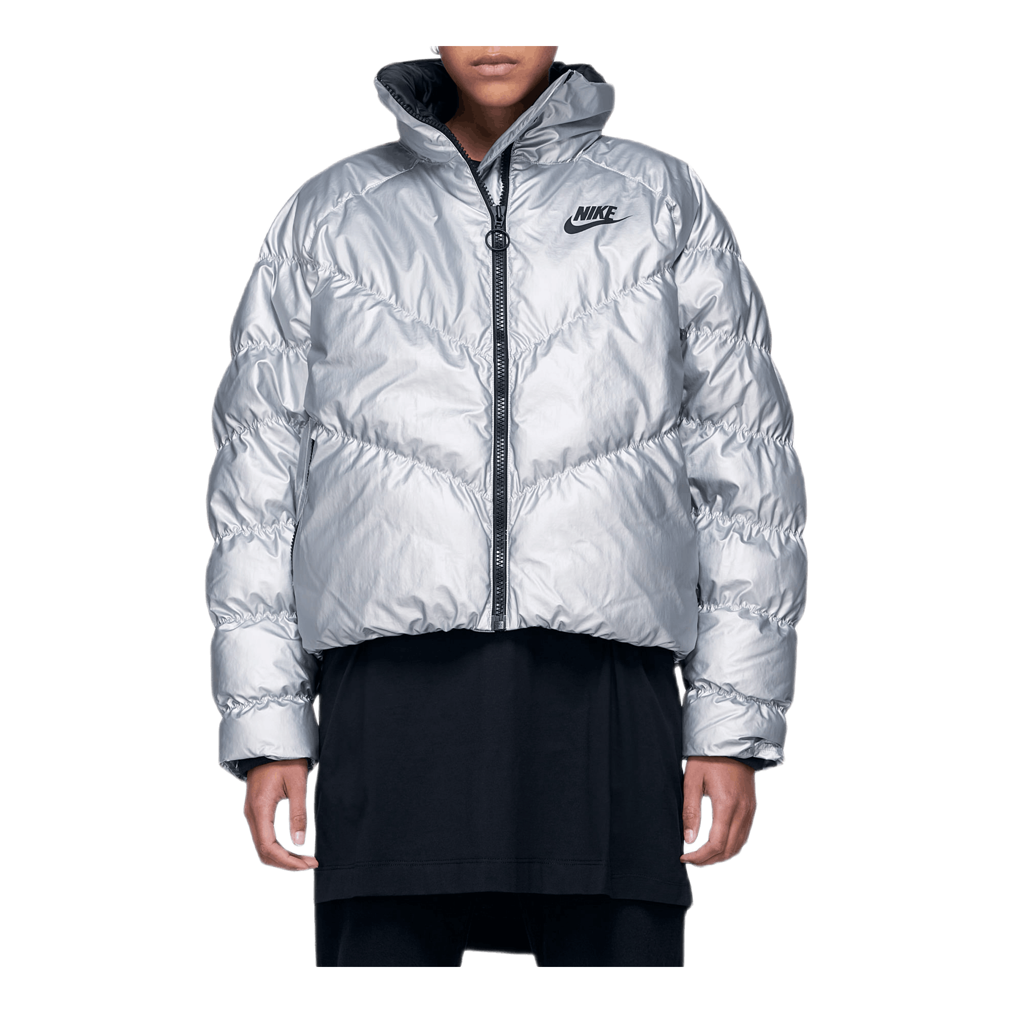 Nike W Syn Fill Shine Jacket Gray – Brandosa.com