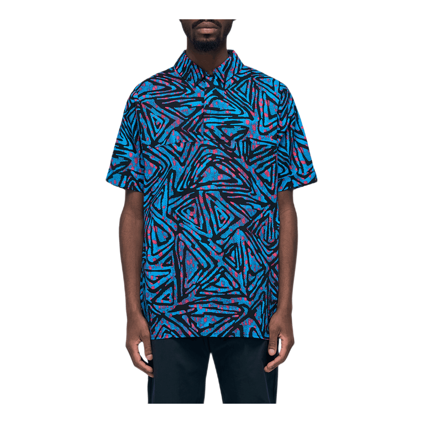 Nike SB Woven Polo Aop Blue – Brandosa.com